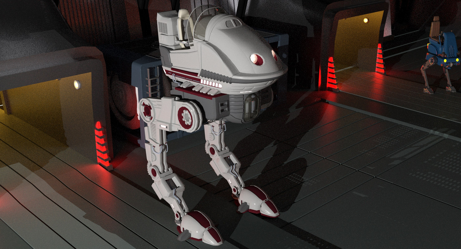 max walker mech futuristic