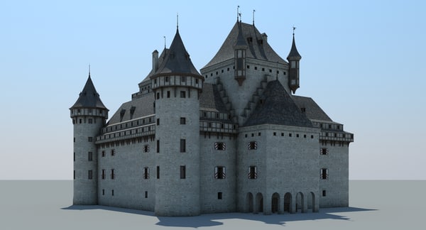 castle landmark 3d model