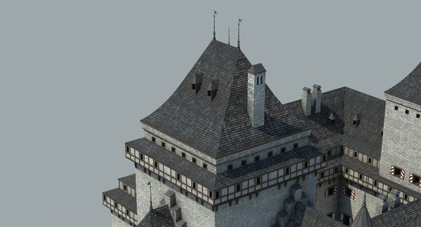 castle landmark 3d model