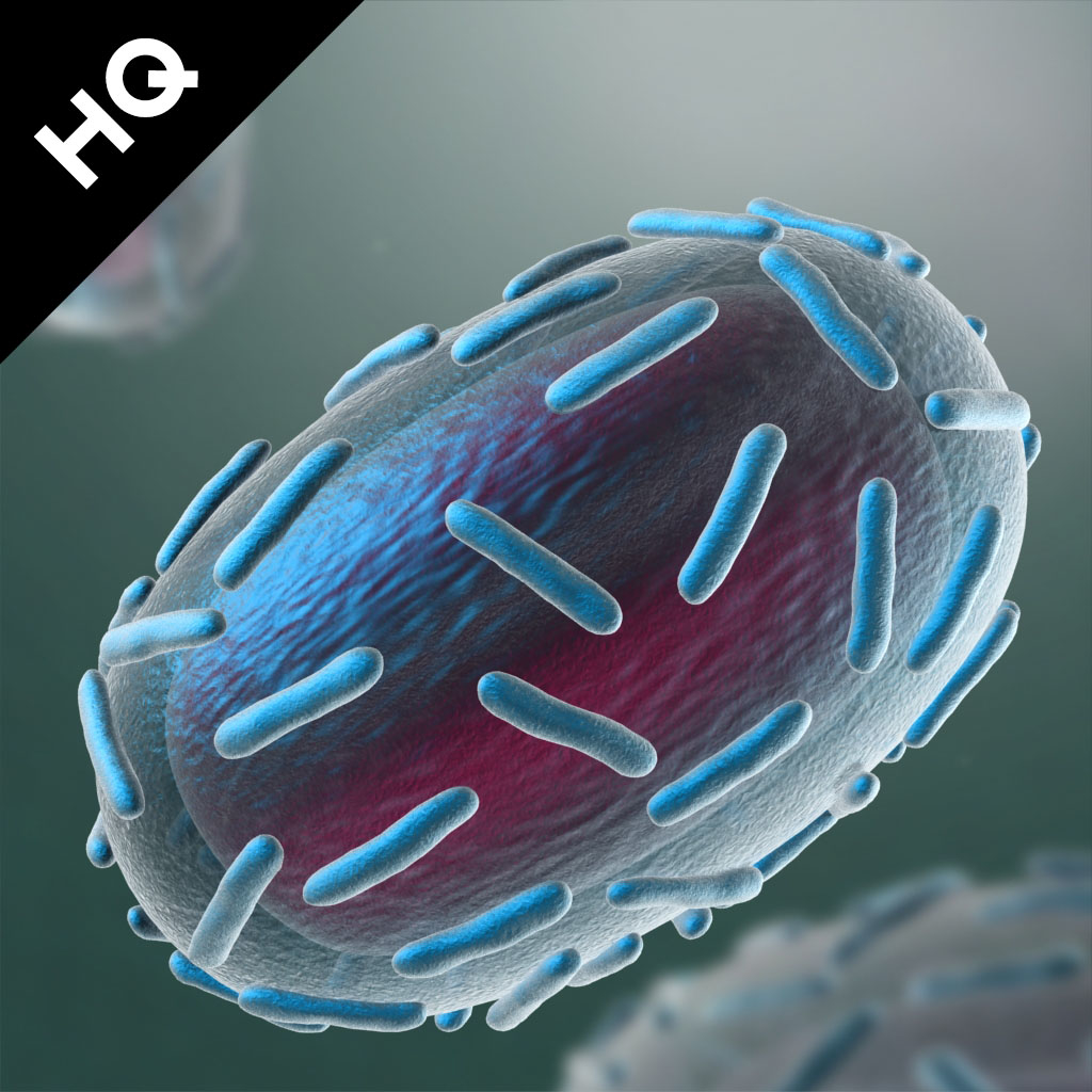 smallpox virus 3d max