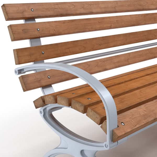 3d model bench