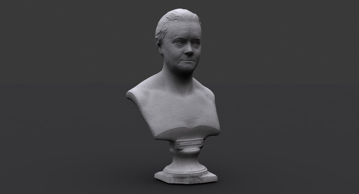 statue 3d model