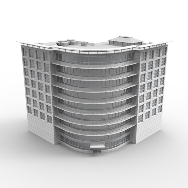 3ds max building