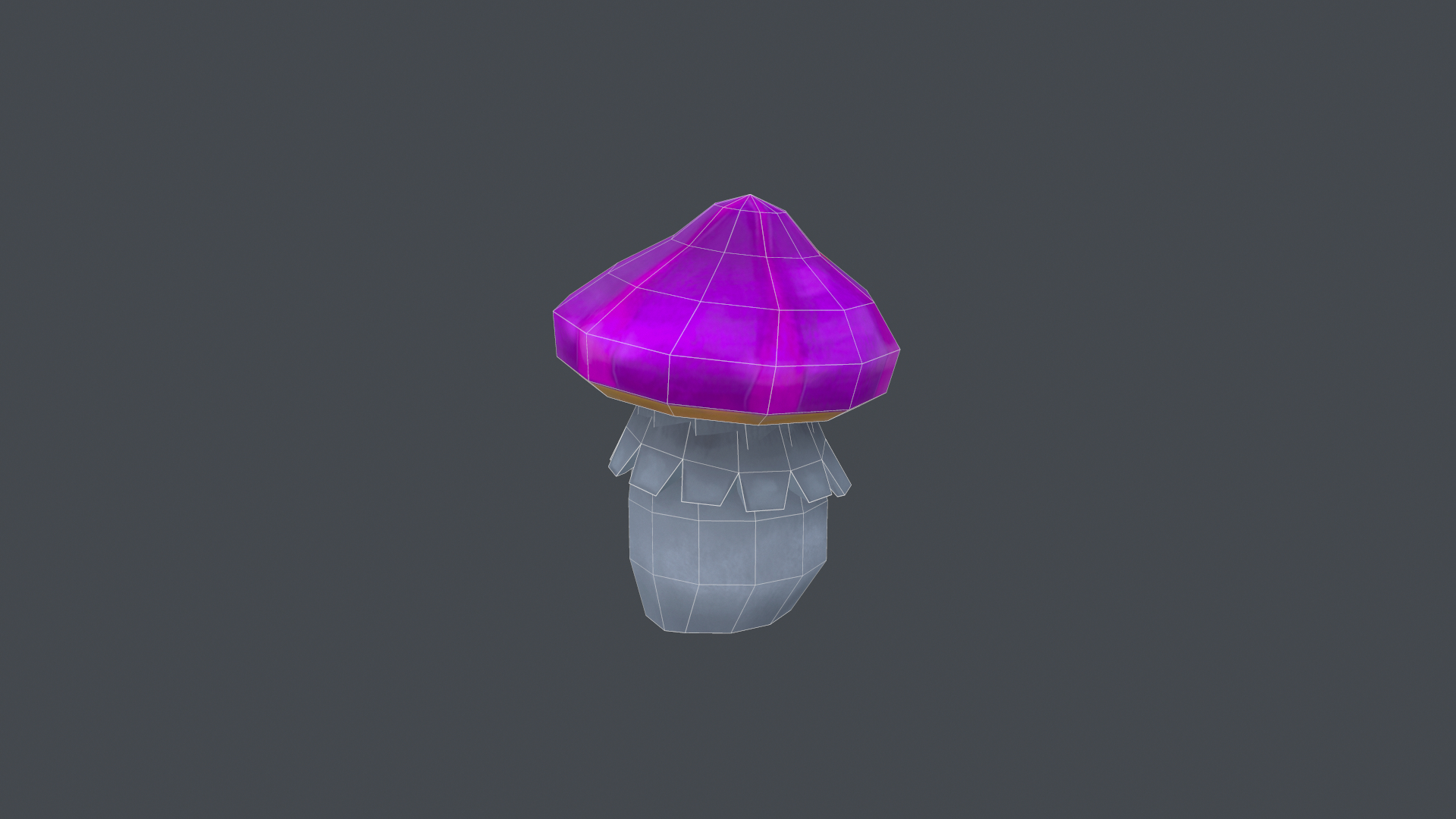 free mushroom 3d model