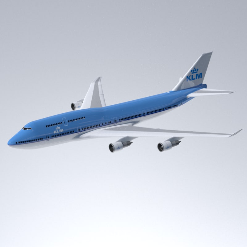 3d boeing 747-400