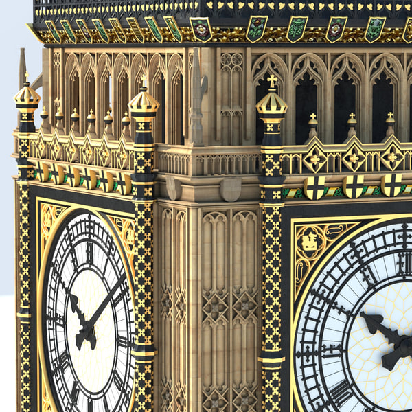 3d model big ben