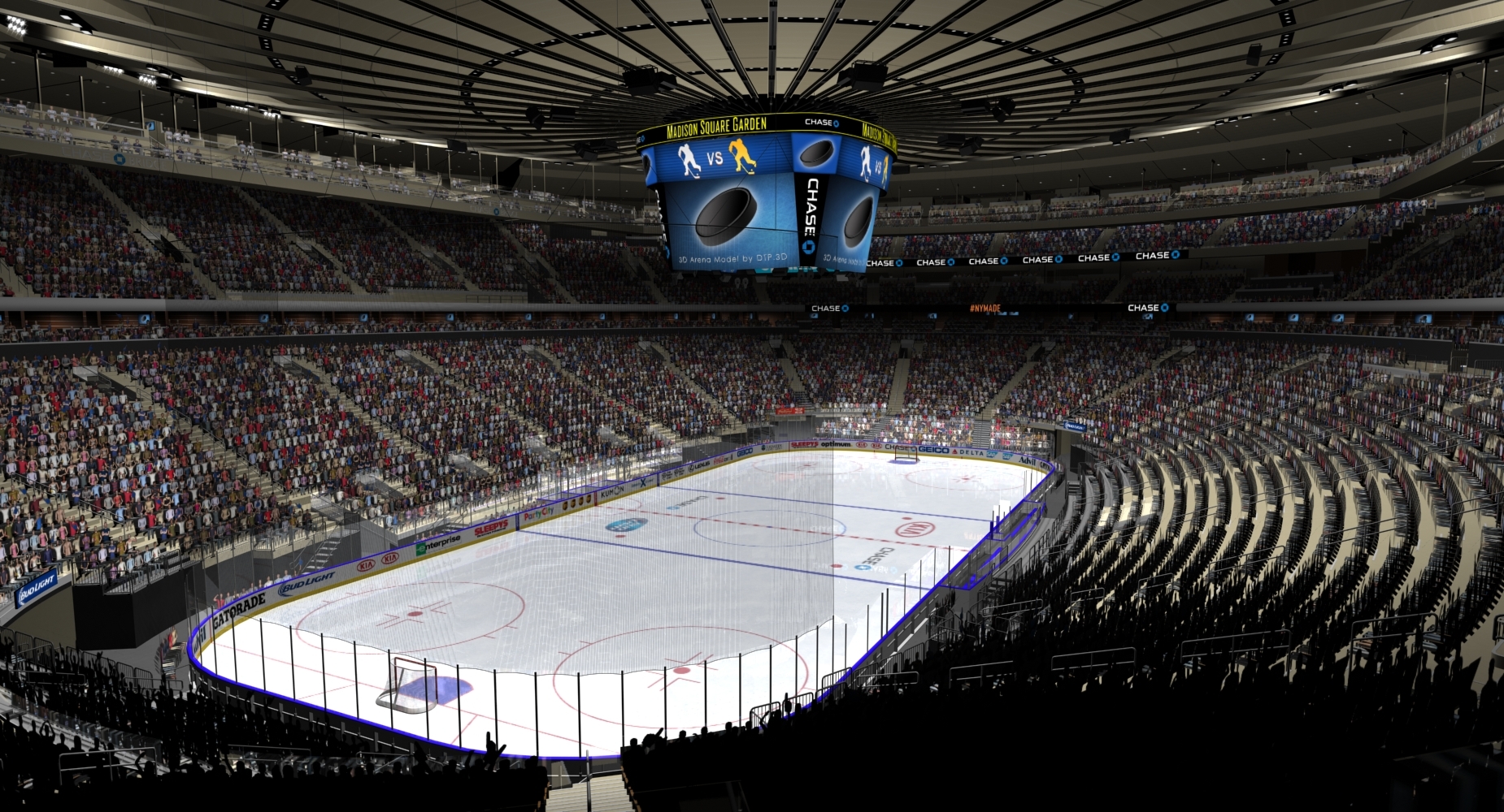 modelo 3d MSG Hockey Arena (RT) - TurboSquid 948136
