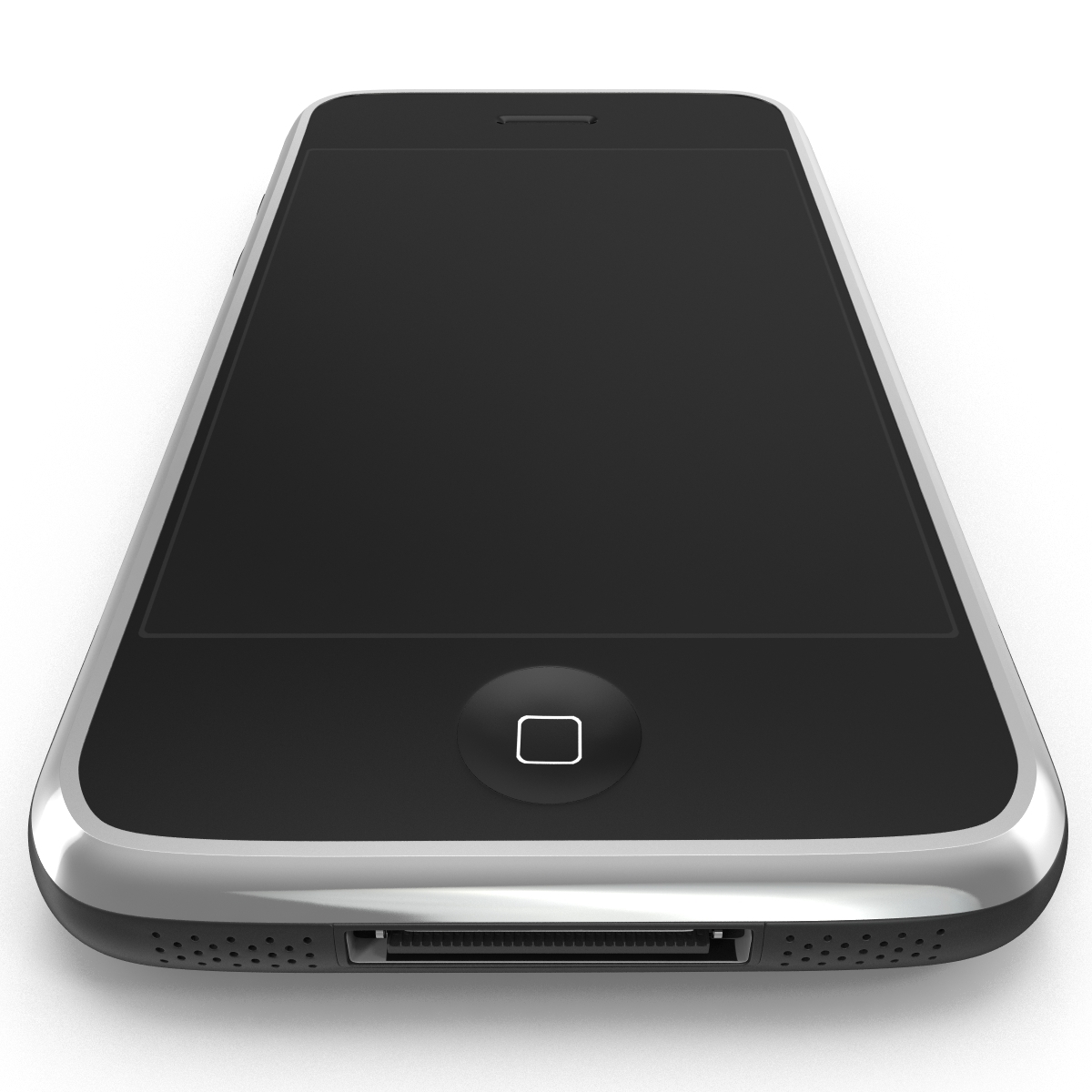 apple iphone 2 3g 3d model