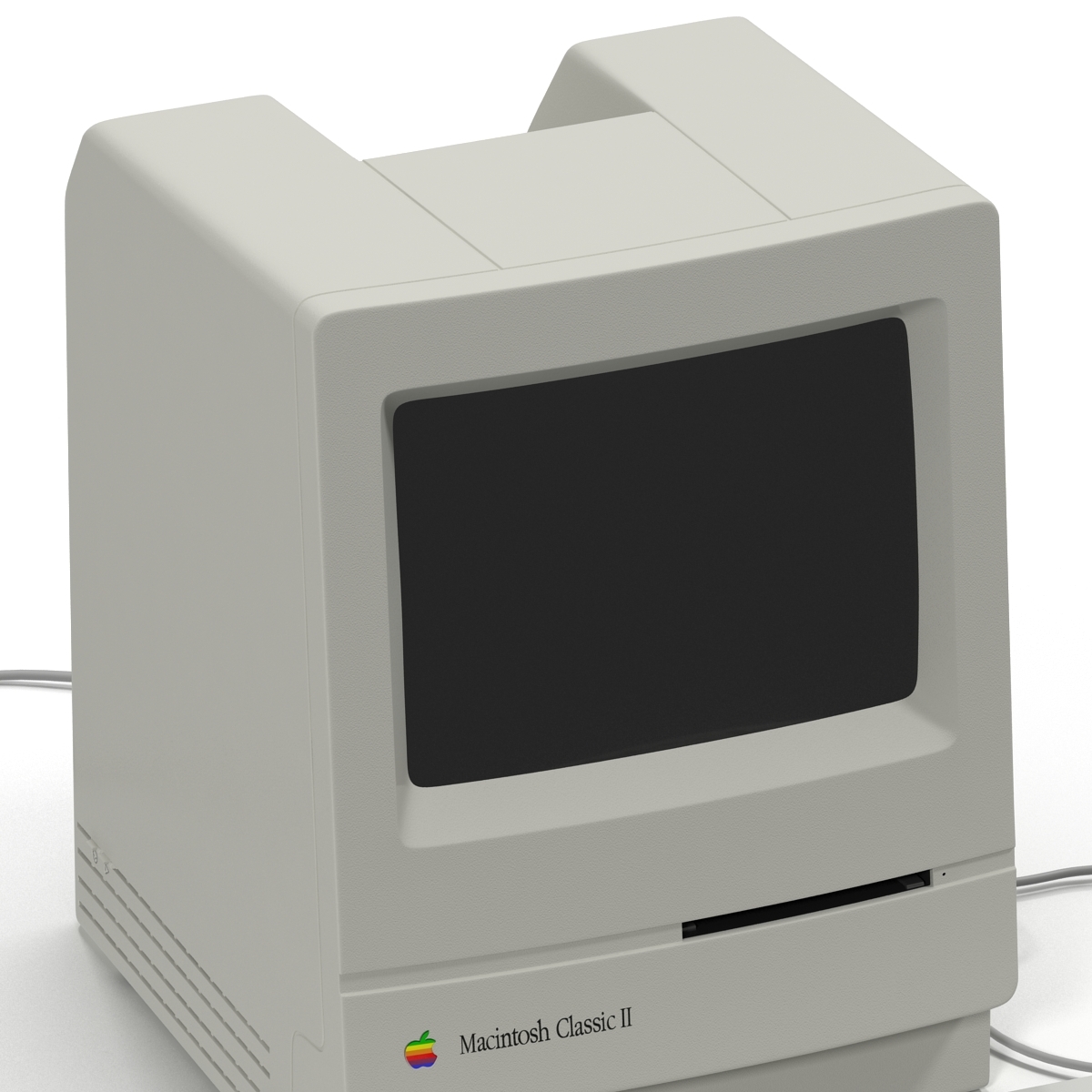 apple macintosh classic ii 3d max