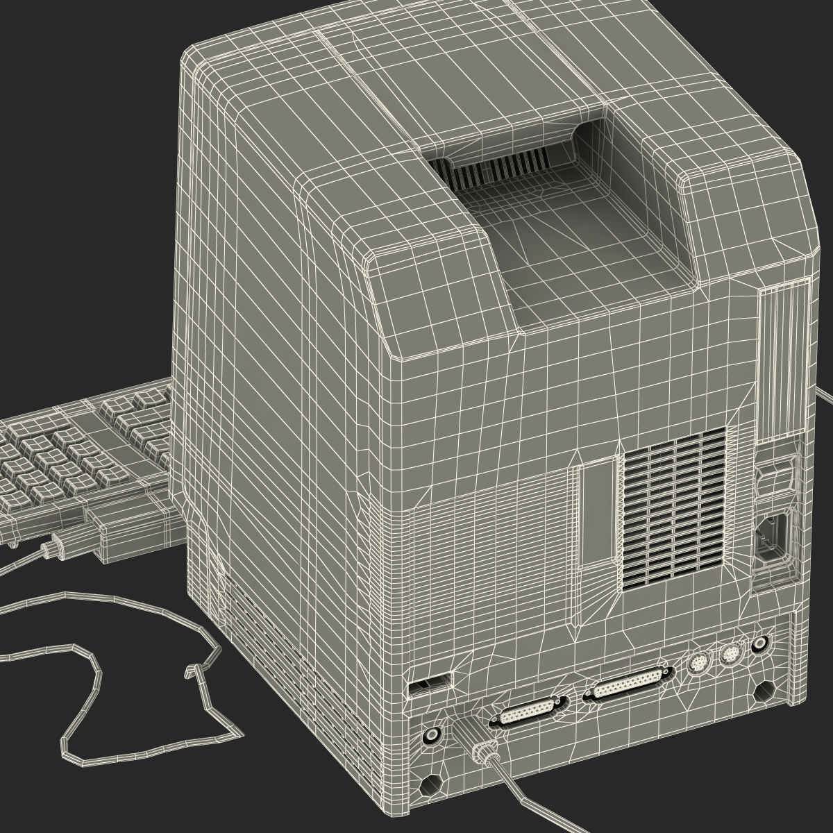 apple macintosh classic ii 3d max