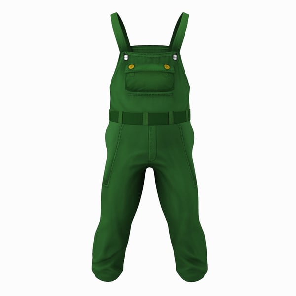 Overalls 3D Models for Download | TurboSquid