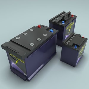 Vehicle Battery 3D Models for Download | TurboSquid