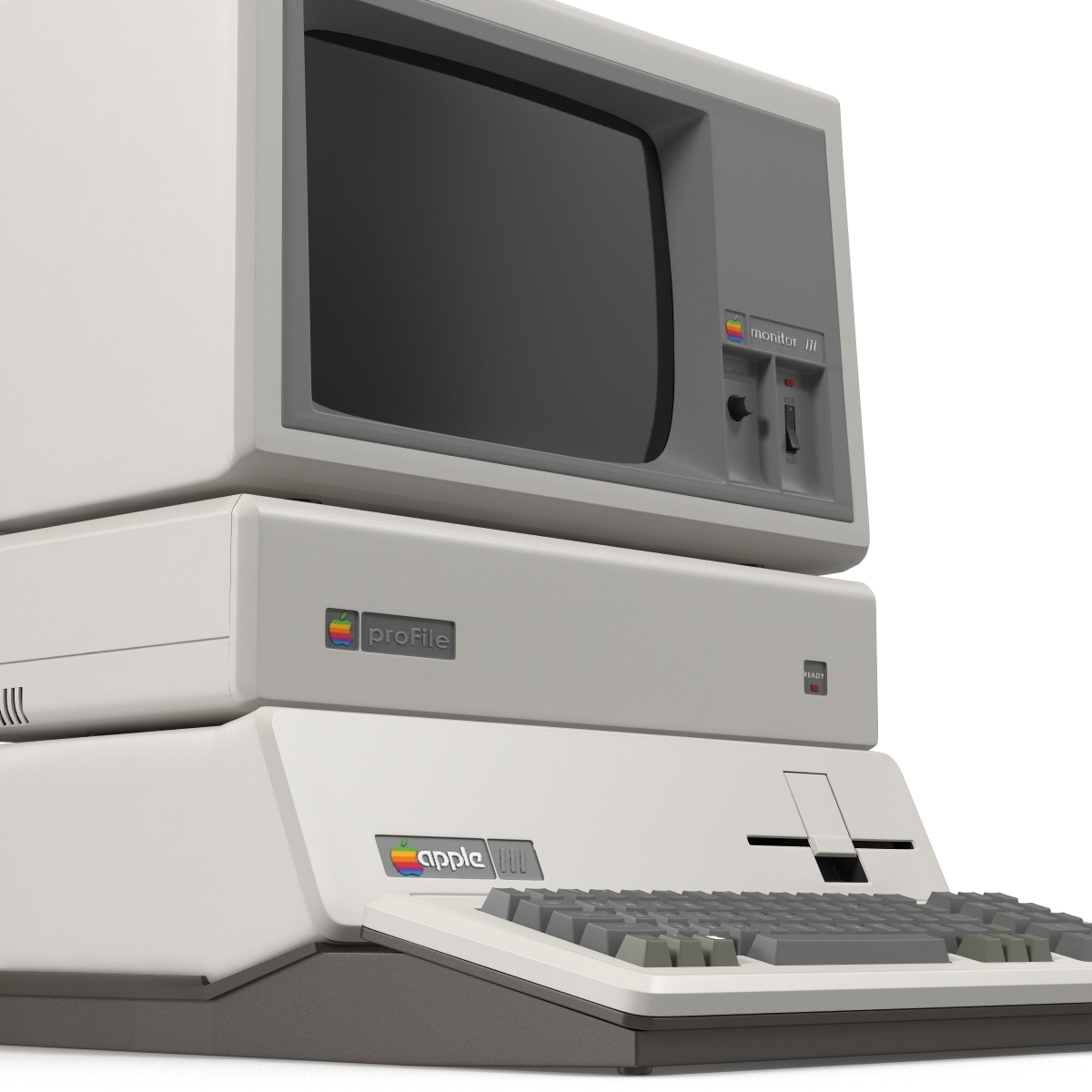 Modello 3D Personal Computer Apple III Modello 3D - TurboSquid 948351