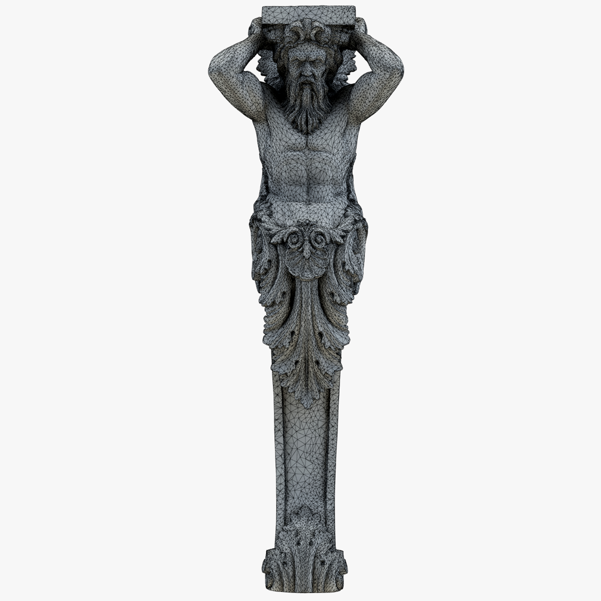 3d model atlants element