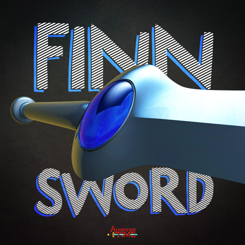 3dsmax finn sword