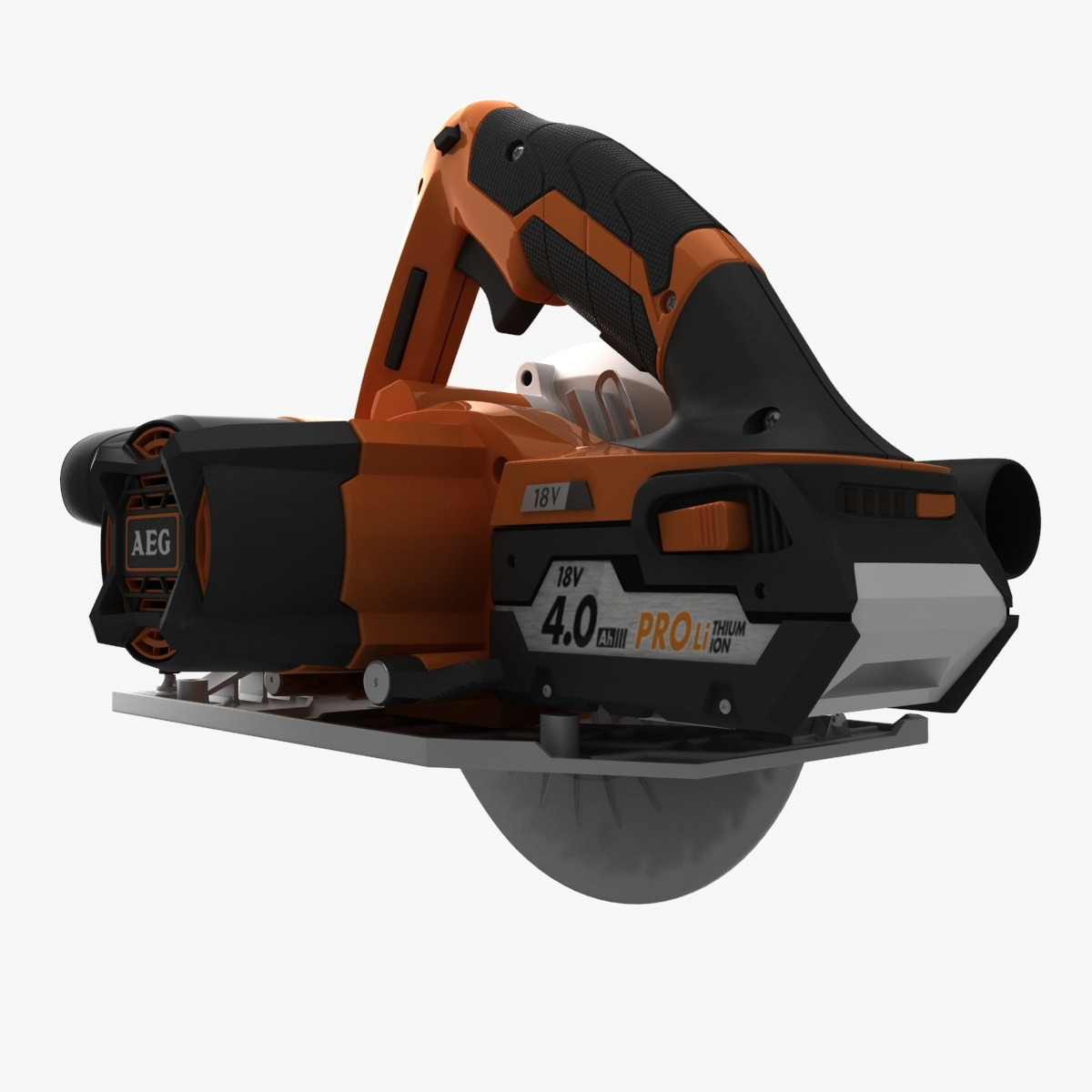 3d model circular saw aeg bks