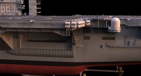 3d uss nimitz aircraft carrier