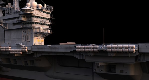 3d uss nimitz aircraft carrier