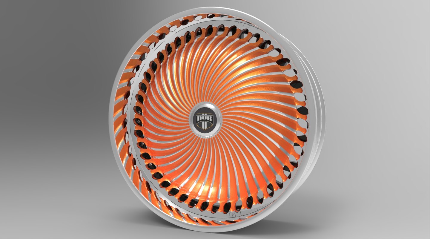 3d dub wheel donk model
