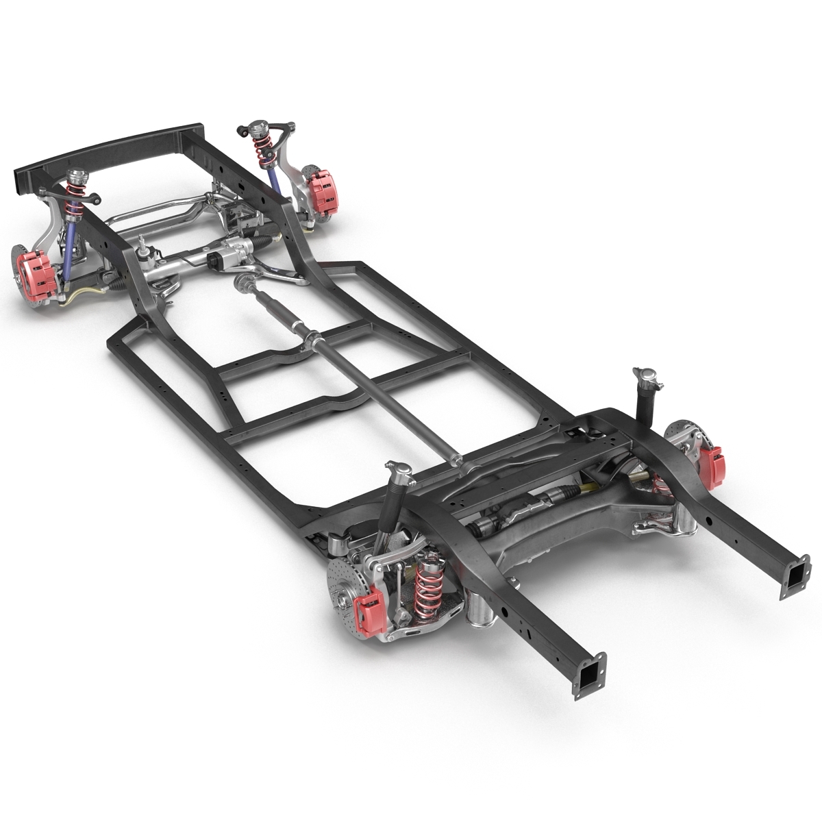 sedan chassis drivetrain 2 3ds