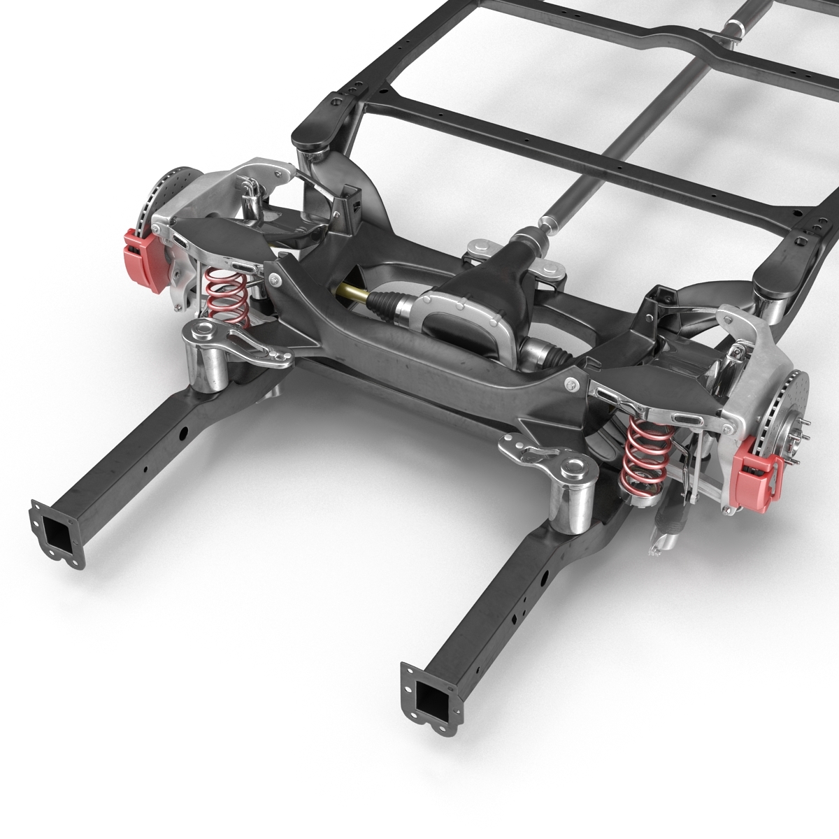 sedan chassis drivetrain 2 3ds