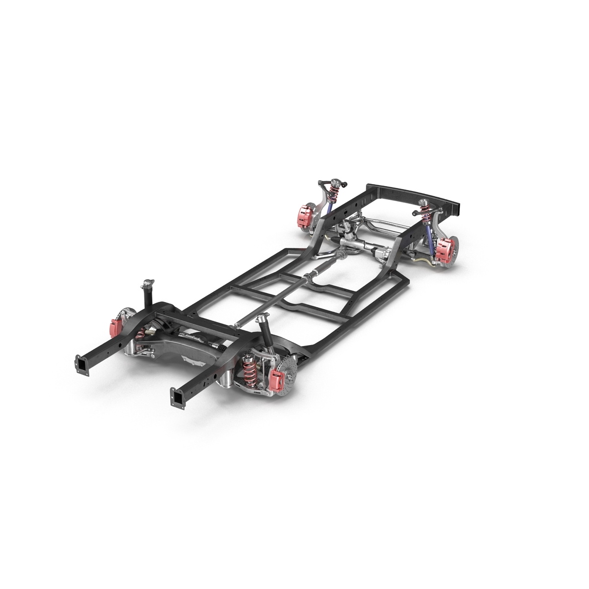 sedan chassis drivetrain 2 3ds