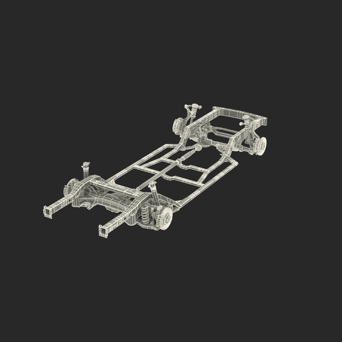 sedan chassis drivetrain 2 3ds