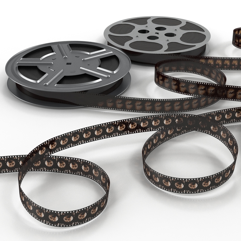 Video Filmrollen Sammlung 2 3D-Modell - TurboSquid 949228