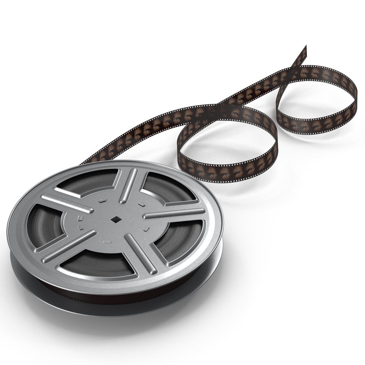 Video Filmrollen Sammlung 2 3D-Modell - TurboSquid 949228