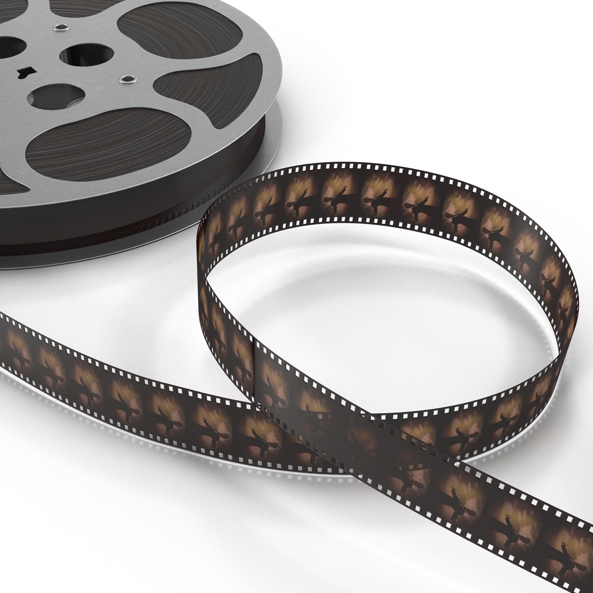 Video Filmrollen Sammlung 2 3D-Modell - TurboSquid 949228