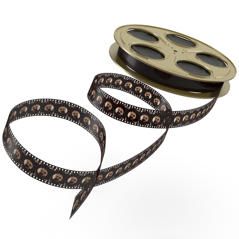 Video Filmrollen Sammlung 2 3D-Modell - TurboSquid 949228