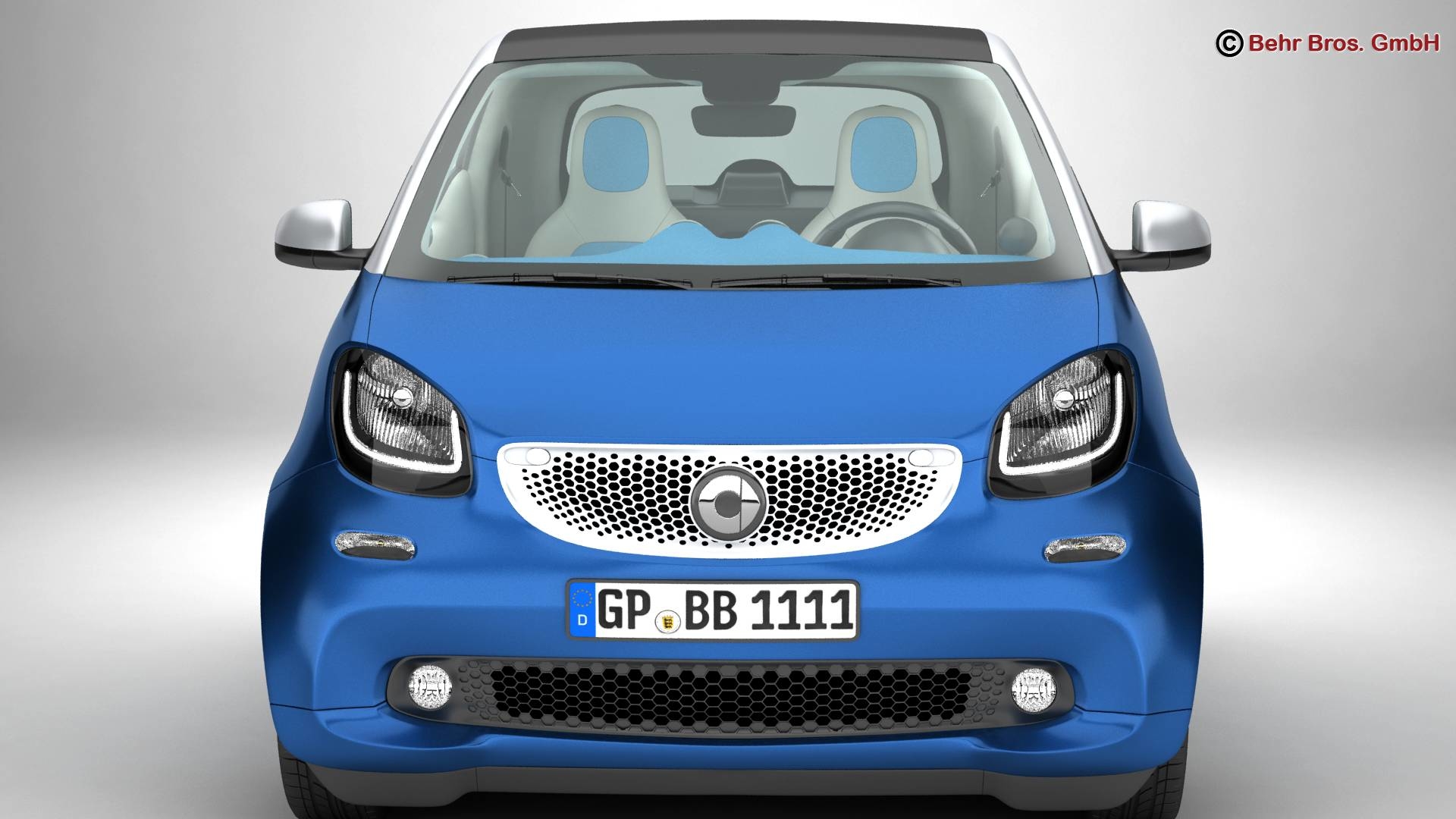 3d smart fortwo 2015 model