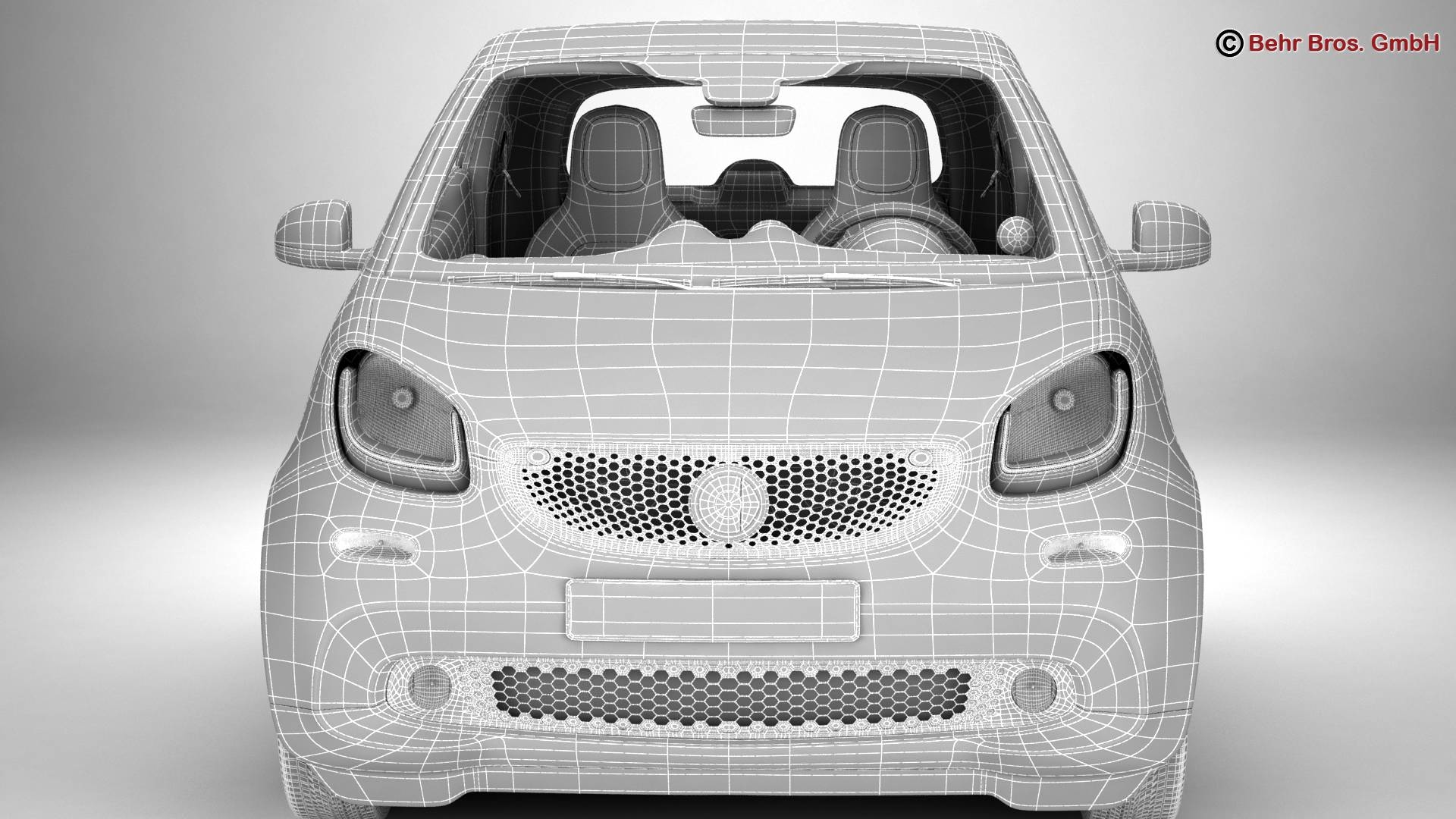 3d smart fortwo 2015 model