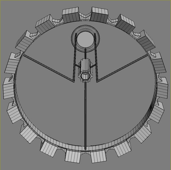 petra ring light 3d max