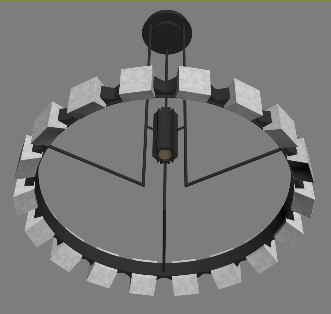 petra ring light 3d max