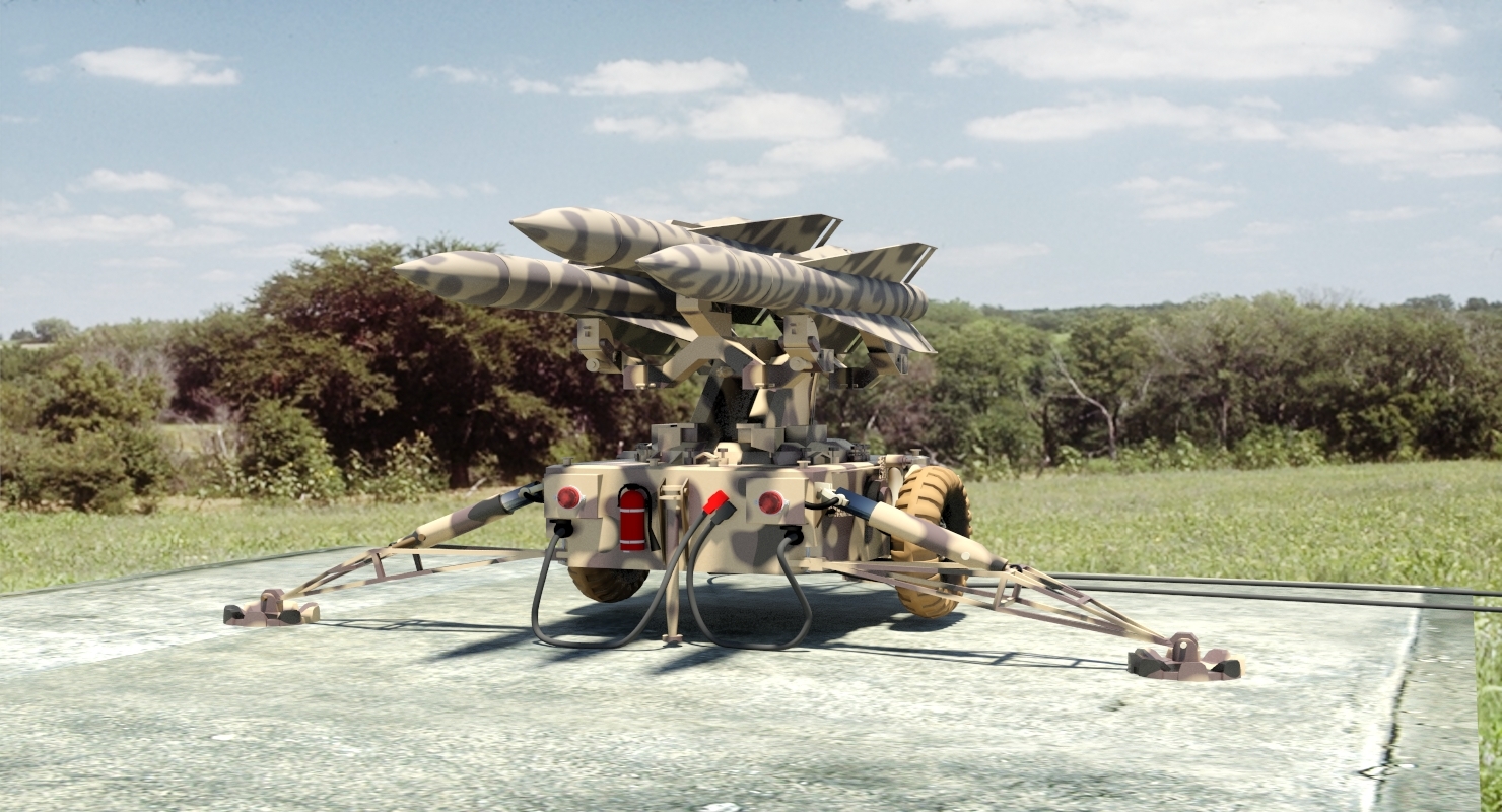 3d hawk missile launcher