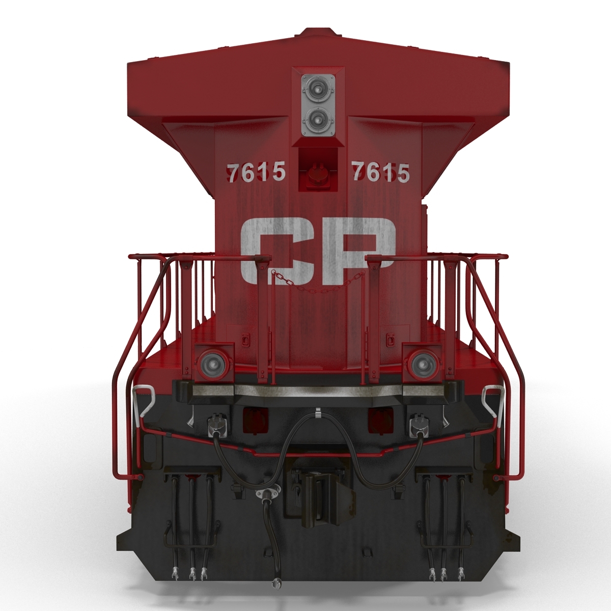 locomotive es40dc canadian pacific 3d model