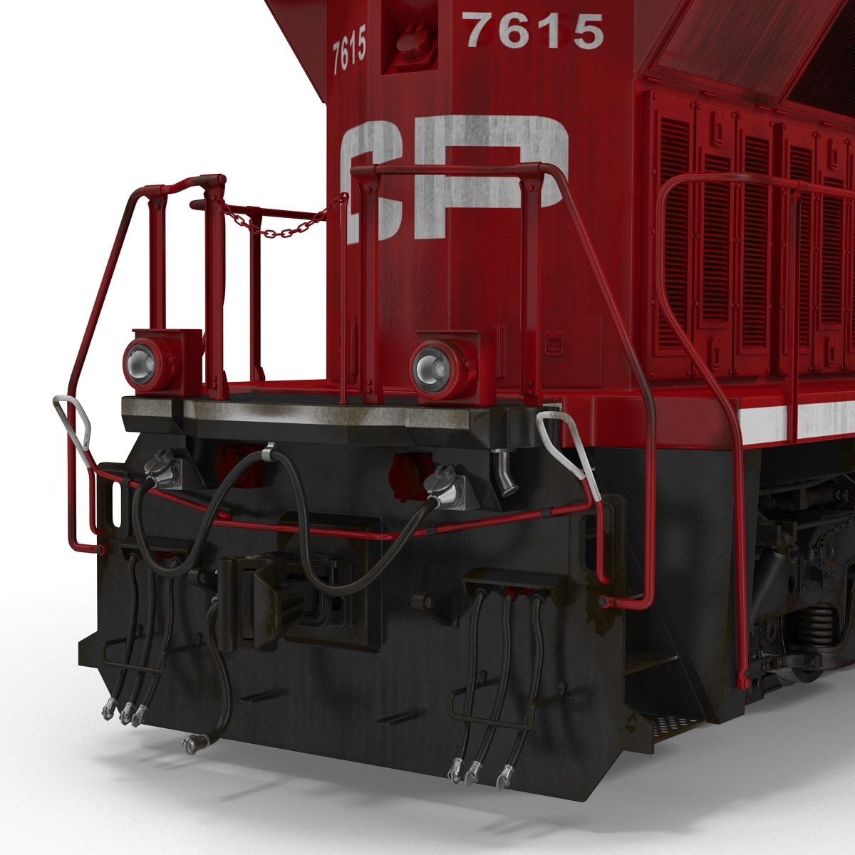 locomotive es40dc canadian pacific 3d model
