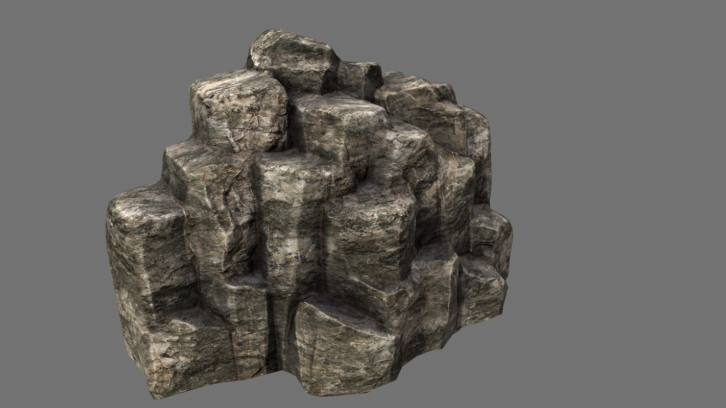 rock 3d model