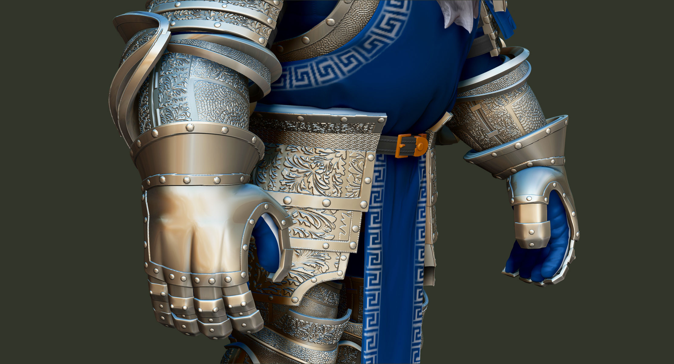 dwarf knight armor obj