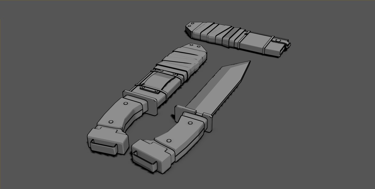 stylized knife max free
