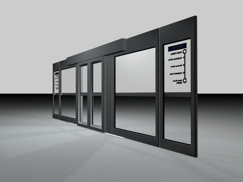 metro platform edge doors 3ds