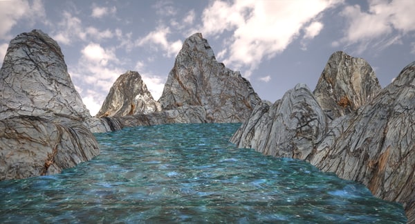 3D Lake Models | TurboSquid