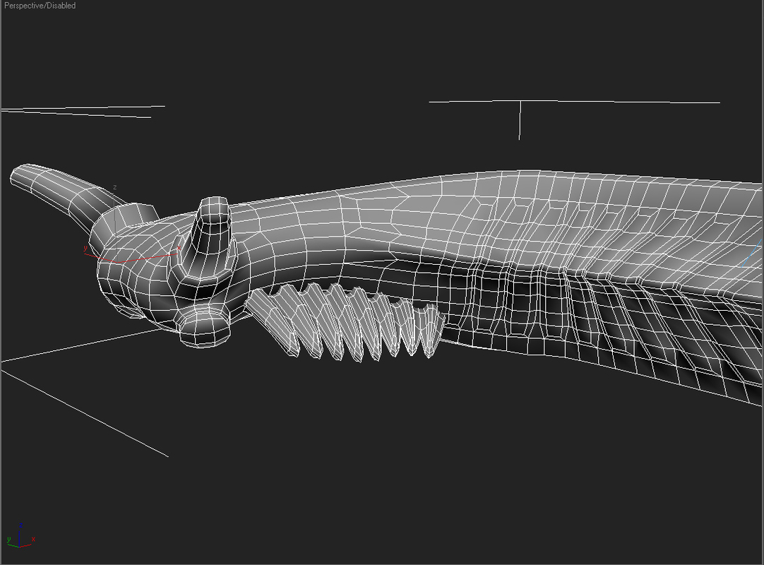 3d model pikaia prehistoric cambrian