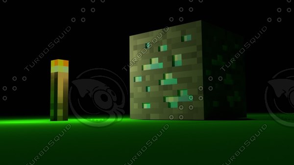 Stock JPEG minecraft ore diamond