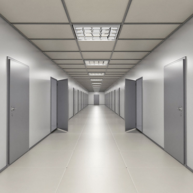 3d model corridor