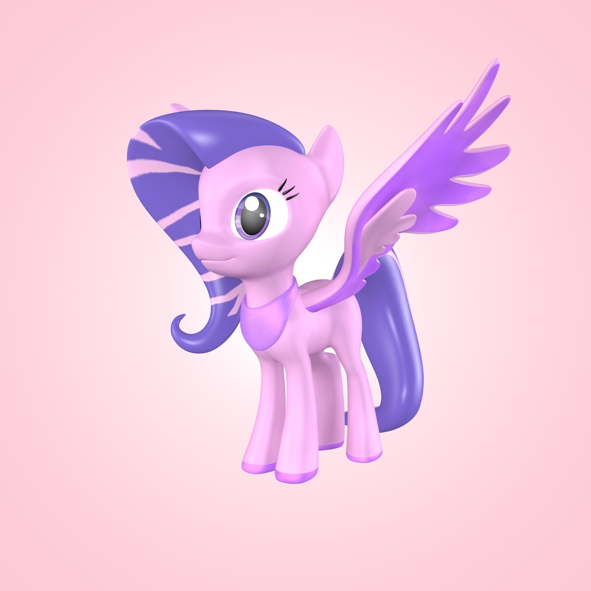 little pony 3d model