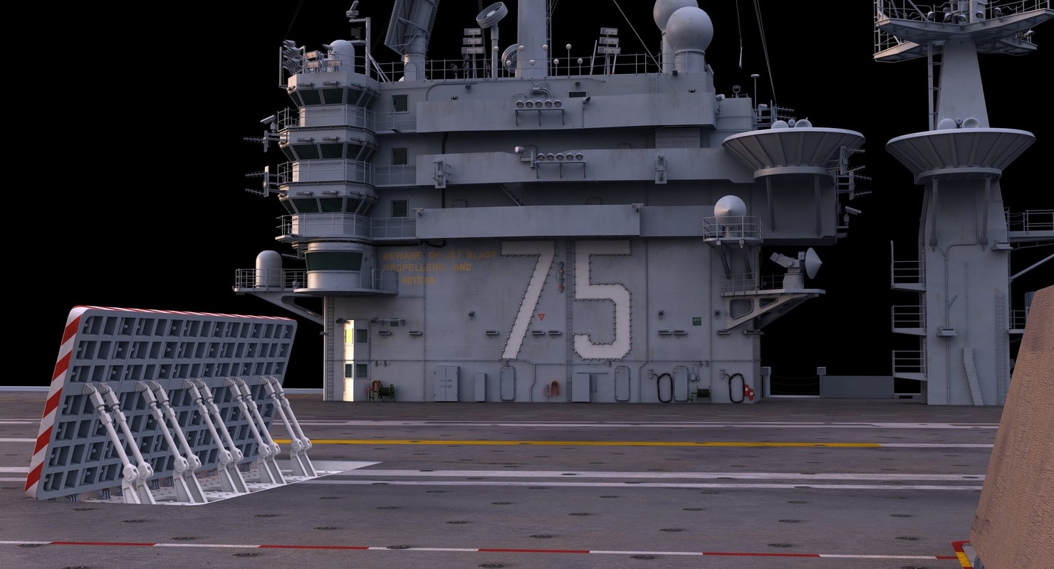 cvn 75 e s 3d max