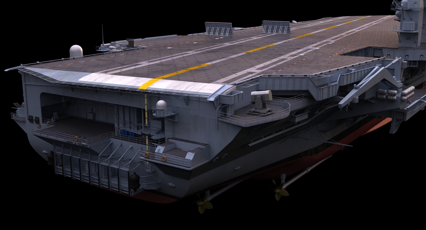 cvn 75 e s 3d max