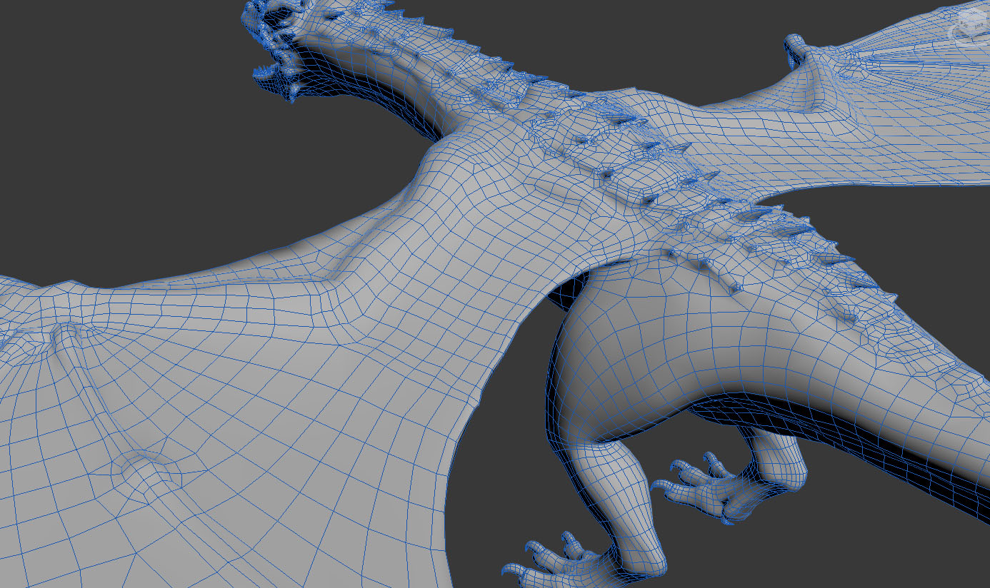 3d dragon model